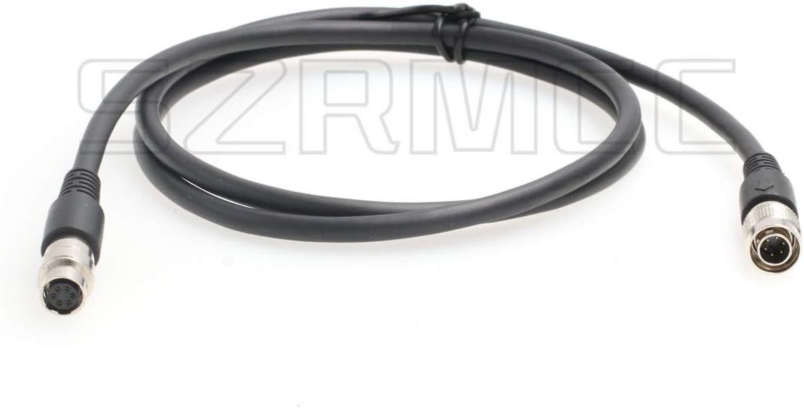 SZRMCC Hirose 6 Pin Male to 6 Pin Female Extension Cable for Industrial ...