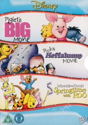 Winnie the Pooh Springtime Triple Pack Piglet's Big Movie, Pooh's ...