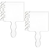 Amazon.com: Anglechic 6 Pcs Graduation Sublimation Blanks Paddle Fan ...