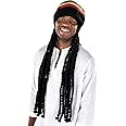 Amazon.com: Buffalo Soldier Rasta Dreadlock Wig W/Tam - Adult (Pack of ...