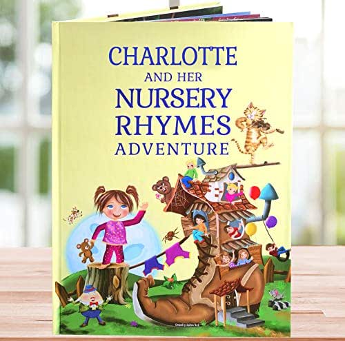 Personalized Nursery Rhymes and Poems Book for Baby, Toddlers, Newborns ...