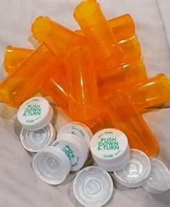 Amazon.com: Plastic Prescription Vials/Bottles 25 Pack w/Caps 8 Dram ...