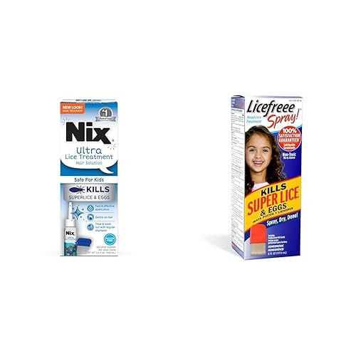 Nix Ultra Lice Removal Kit with Licefreee Head Lice Spray and Nit Comb ...