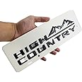 Amazon.com: 1PC 19-21 Tahoe Silverado High Country Fender Letter Logo ...