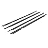 GZYF 4PCS Weatherstrip Window Moulding Trim Seal Belt Weather Stripping ...