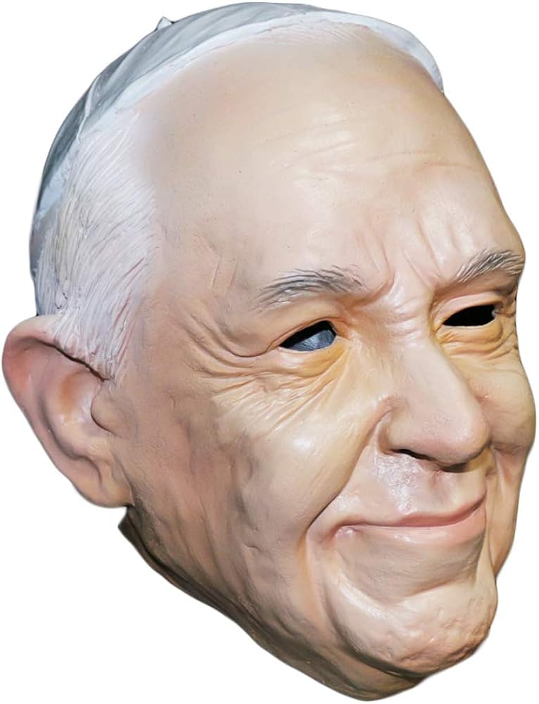 Pope Francis Mask Celebrity latex mask Bishop of Rome Catholic for ...