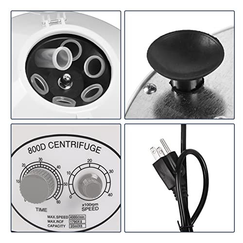 Doppy 800D Electric Laboratory Benchtop Centrifuge,Centrifuge Machine Benchtop With Timer And ...