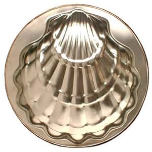 Amazon.com: 1 X Scallop Shell Cake Pan - 7" Diameter - 2.5 Cup: Novelty ...