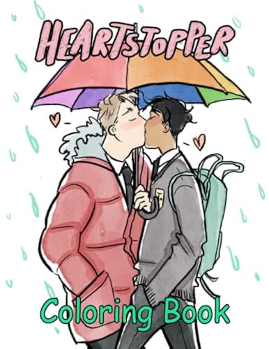 Heartstopper Coloring Book: [2022 Version] 30+ One Sided Colouring ...
