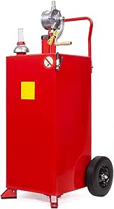 Amazon.com: Stark 30 Gallon Gas Caddy Tank Gasoline Fluid Diesel Fuel ...