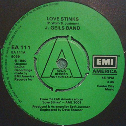 J. Geils Band - Love stinks (1980) / Vinyl record [Vinyl-LP] - Amazon ...
