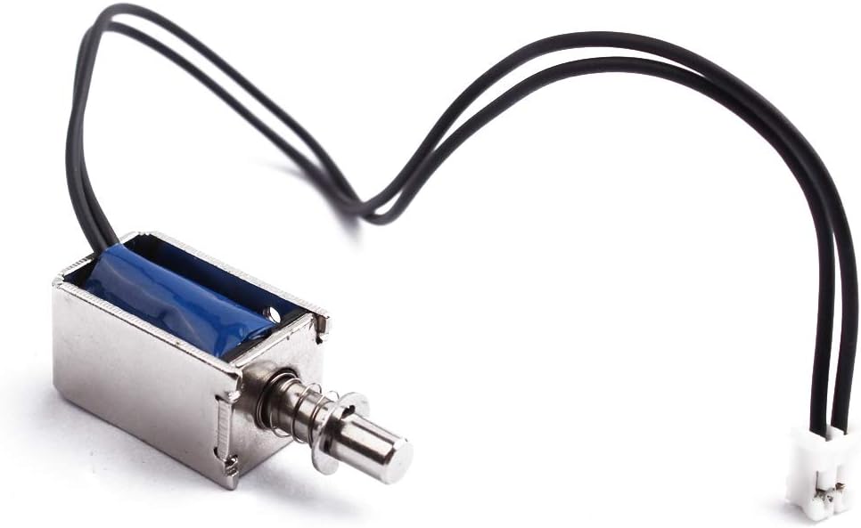 Amazon.com: DDcafor Plug Pull Solenoid Electromagnet with Spring ...
