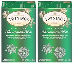 Amazon.com : Twining Tea Tea Christmas 20 Bg : Grocery & Gourmet Food
