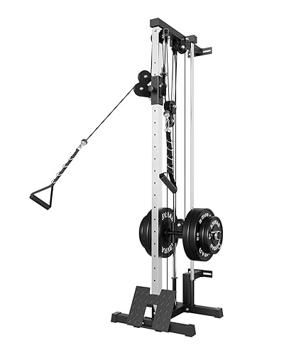 Wall Mount Cable Station, Cable Crossover Machine with 18 Adjustable ...