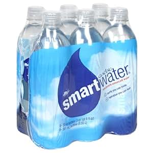 Amazon.com : smartwater, 6pk, 20 oz each : Bottled Drinking Water ...