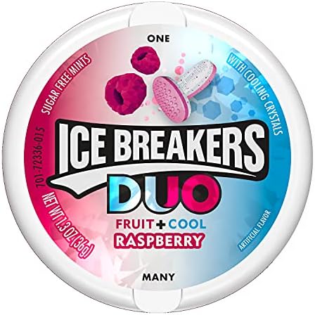 ICE BREAKERS DUO Raspberry Sugar Free Mints-36g price in Egypt | Amazon ...
