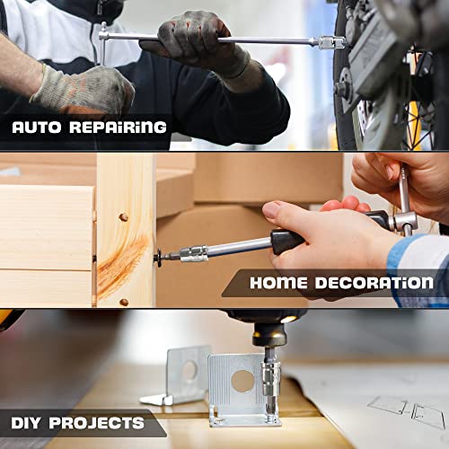Llndei Master Torx Bit Socket Set 1 4 3 8 1 2 Inch And External Torx Sockets 53pcs Dr 6p Torx