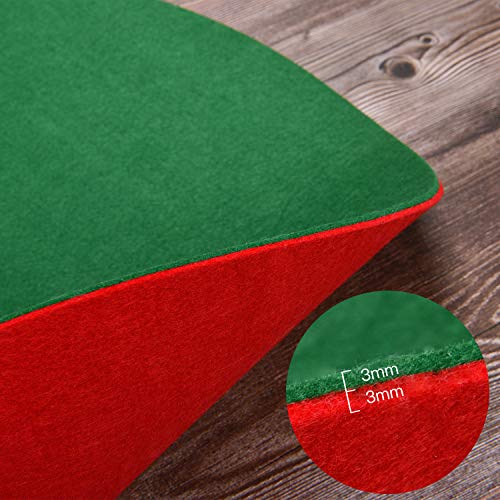 YEAHOME Reversible Christmas Tree Stand Mat for Floor Protection, 30 ...