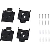 Amazon.com: 4 PCS Mountings Brackets Universal Roller Shade Hardware ...