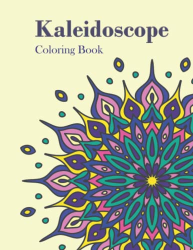 Amazon.com: Kaleidoscope Coloring Book: 9781725070608: Burk, Maria: Books