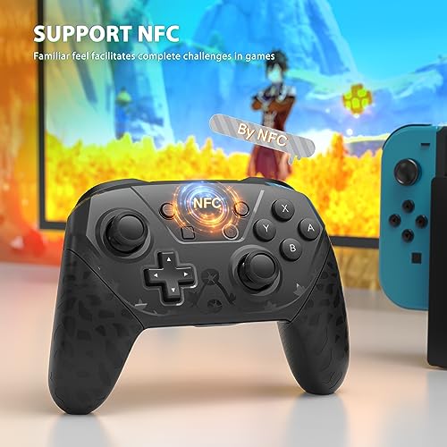YCCTEAM Wireless Pro Controller Gamepad Compatible with Switch Support ...