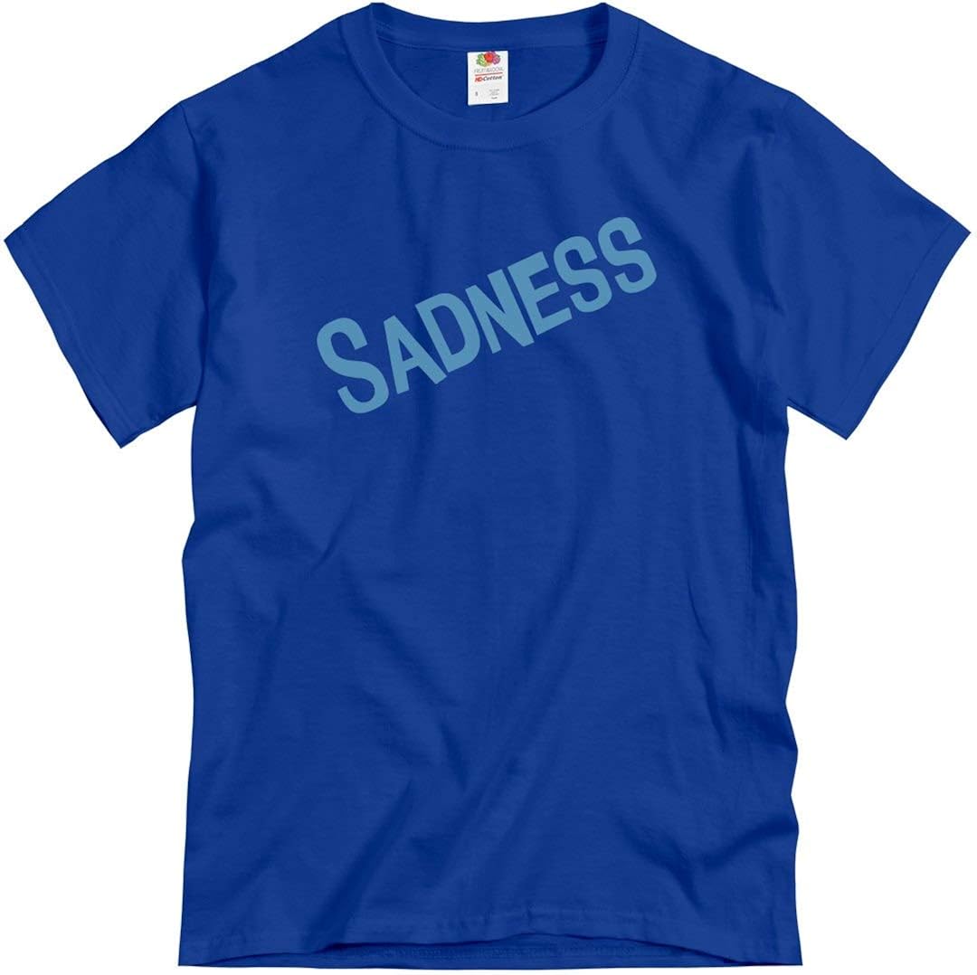 Amazon.com: Adult Sadness Costume: Unisex T-Shirt: Clothing