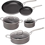 Amazon.com: Swiss Diamond 10 Piece Kitchen Cookware Set - HD Nonstick ...