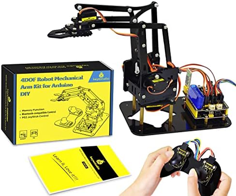 سعر KEYESTUDIO Robot Arm Starter Kit for Arduino,Coding Robotics Toys for Adults Teens Kids ...