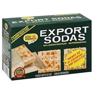 Royal Borinquen Export Sodas Crackers, 7 Ounce Box: Amazon.com: Grocery ...