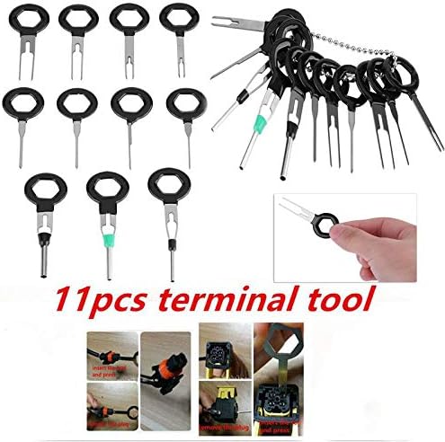 Terminal Removal Tools, 11pcs Car Wire Harness Plug Terminal Extraction ...