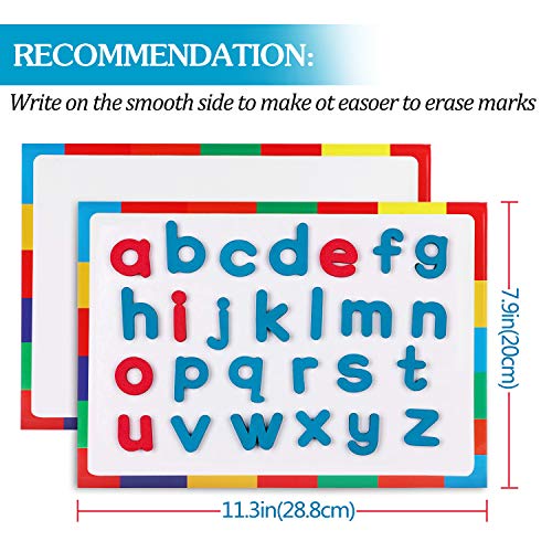 237 Pcs Magnetic Letters and Numbers with Magnetic Board and Storage ...