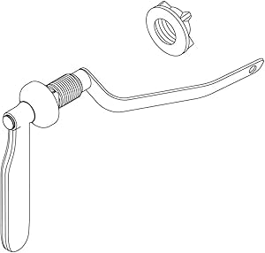 KOHLER 1161319-CP Part Trip Lever Service Kit, Polished Chrome - Toilet ...