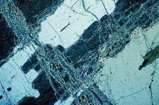 Enstatite Thin Section Orthopyroxene