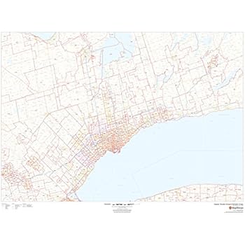 Amazon.com : Montréal, Québec Postal Code Forward Sortation Areas - 48 ...
