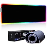 RGB Gaming Mouse Mat Pad Large Thick(800×300×4mm) Hcman XXXL Extended ...