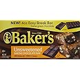 Amazon.com : Baker's Baking Chocolate Squares - Unsweetened 8 oz ...