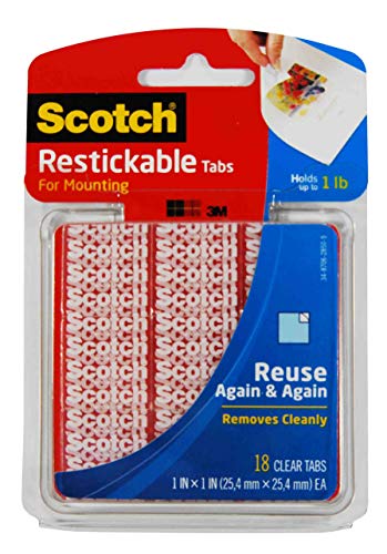 Scotch Restickable Tabs, 1 x 1 Inches, 18 Squares (R100) in Pakistan ...