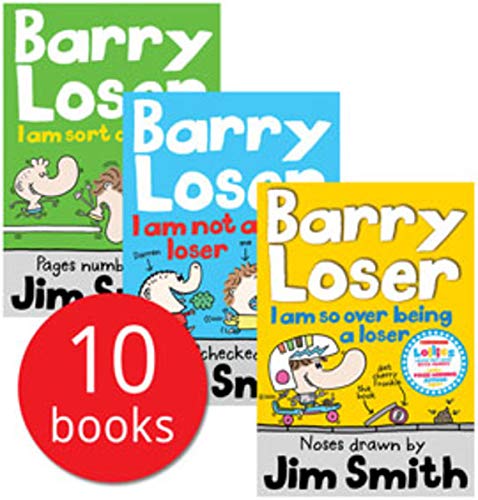 Barry Loser Collection Jim Smith 10 Books Set (I am not a Loser, I am ...