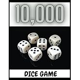 Ten Thousand Dice Game Score Sheets – The Dice Game 10,000 Score Book ...