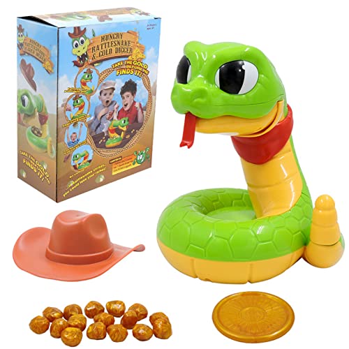 Rattlesnake Game Toy, Smooth Biting Hand Rattlesnake Toy,Tricky ...