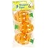 Amazon.com: Clear Orange Carrot Shaped Easter Eggs 3 Fillable Treat ...