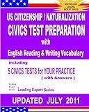 Amazon.com: US Citizenship Test: 100 Civics Questions and Answers in ...
