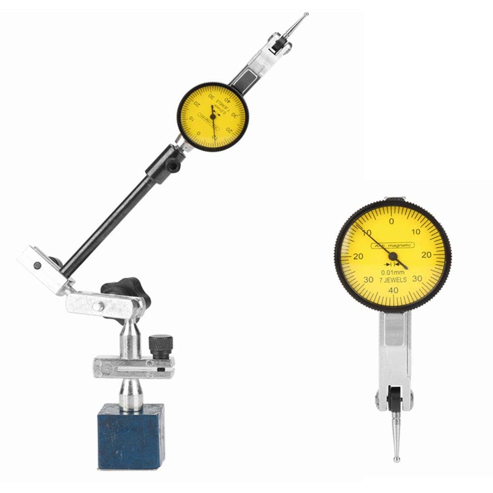 Magnetic Base, 0-0.8mm Magnetic Dial Indicator Base Stand Holder Stand ...