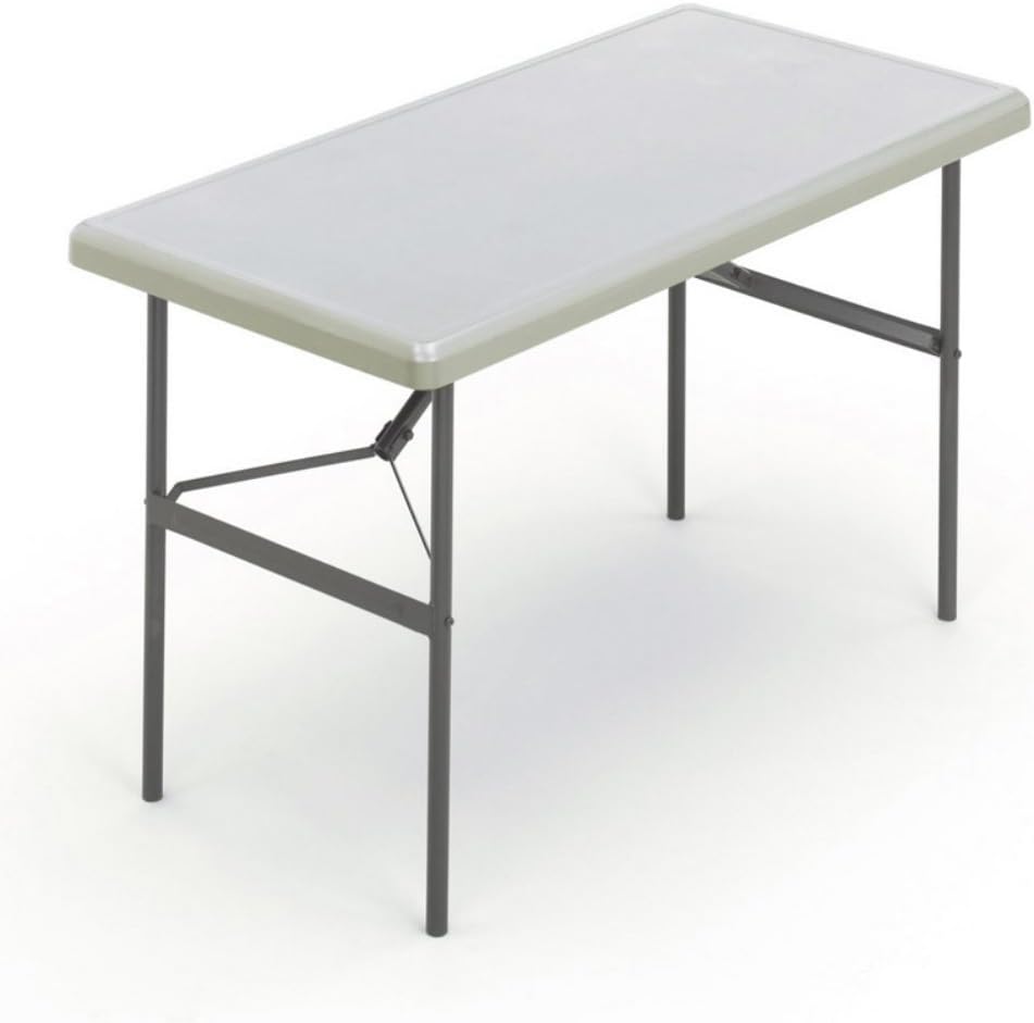 Amazon.com : Iceberg 65203 IndestrucTables Too 1200 Series Resin Folding Table, 48w x 24d x 29h ...