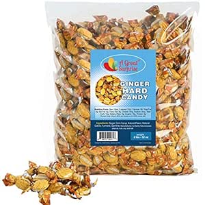 Amazon.com : Ginger Candy - Ginger Hard Candy BULK - Natural Colors ...