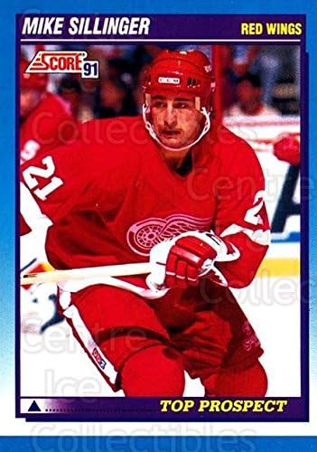 Amazon.com: (CI) Mike Sillinger Hockey Card 1991-92 Score Canadian ...