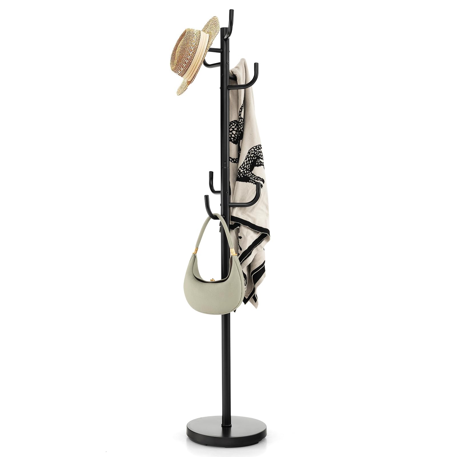 Mua Coat Rack Freestanding, Heavy Duty Metal Coat Tree with 8 Hooks ...