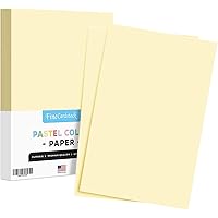 Amazon.com: Ivory Pastel Colored Paper – 11" x 17" (Tabloid/Ledger Size ...