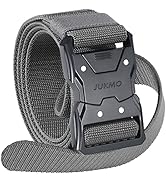 JUKMO Tactical Belt, Military Hiking Rigger 1.5" Nylon Web Work Belt ...
