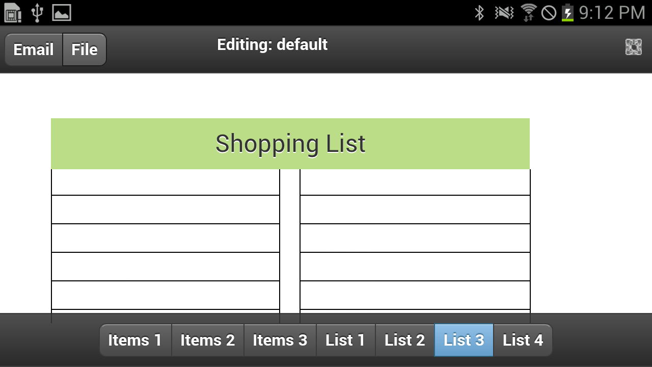 Grocery List:Amazon.com:Appstore for Android